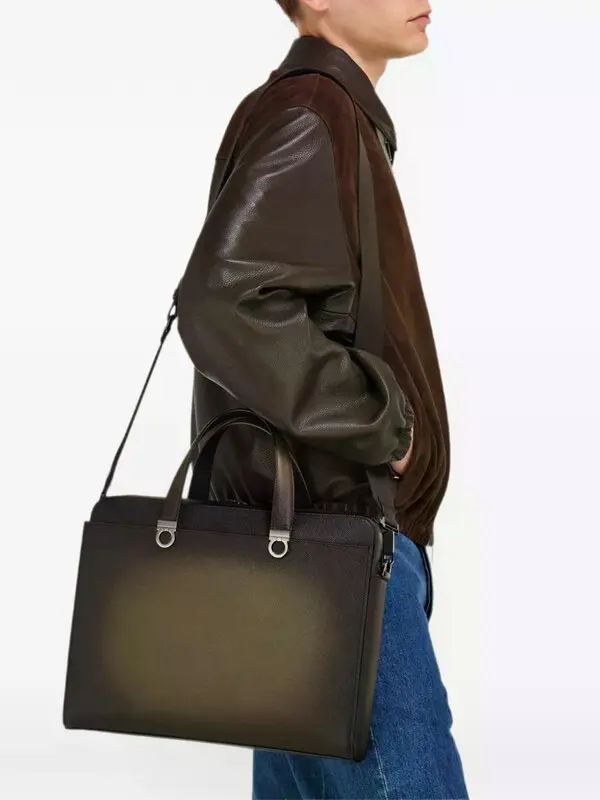 FERRAGAMO Gancini Briefcase