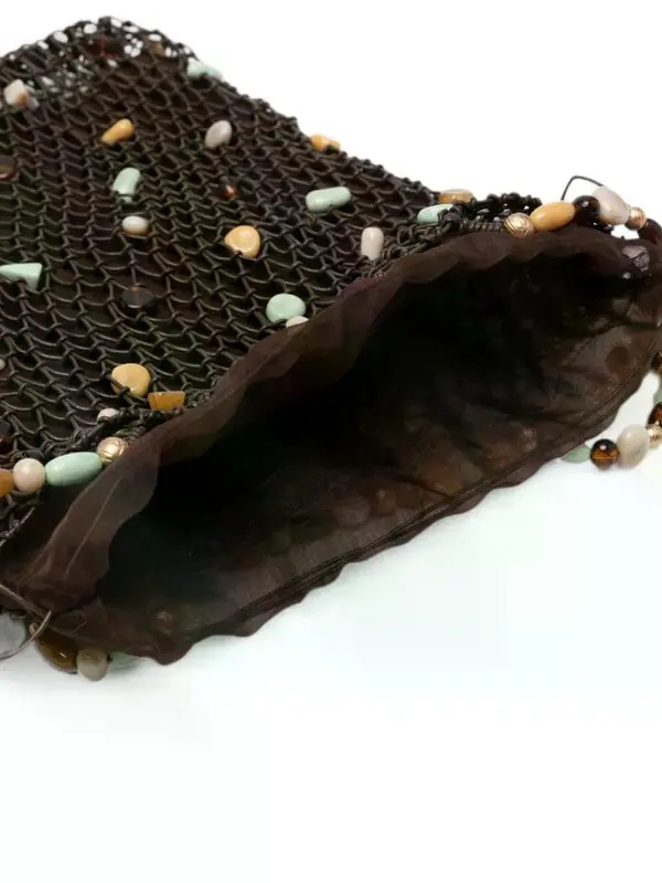 Cult Gaia Mercer Bauble-embellished Tote Bag - Brown