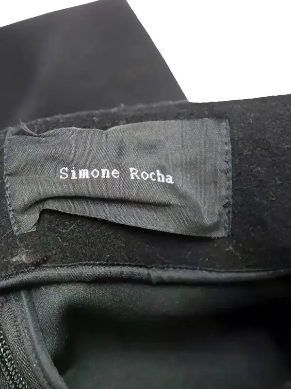 Simone Rocha Balloon Puffed-detail Skirt - Black