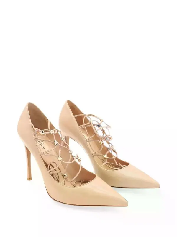 MARIO VALENTINO VINTAGE Gladiator Lace-up Pumps
