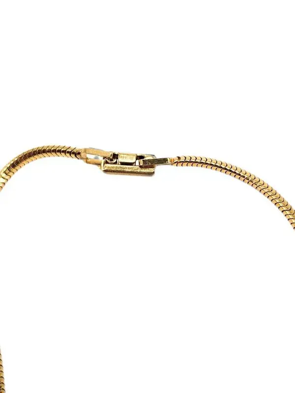 MADISON MAISON Rhinestone-embellished Snake-chain Necklace