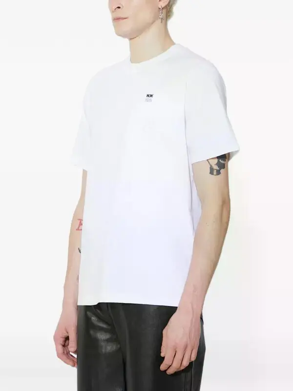 Wood Wood Logo-print T-shirt