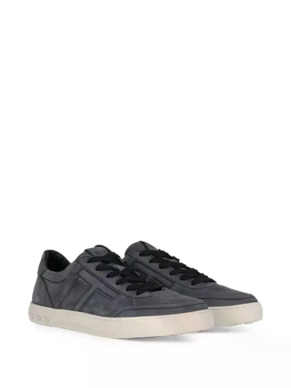 TOD'S Logo-embossed Leather Sneakers