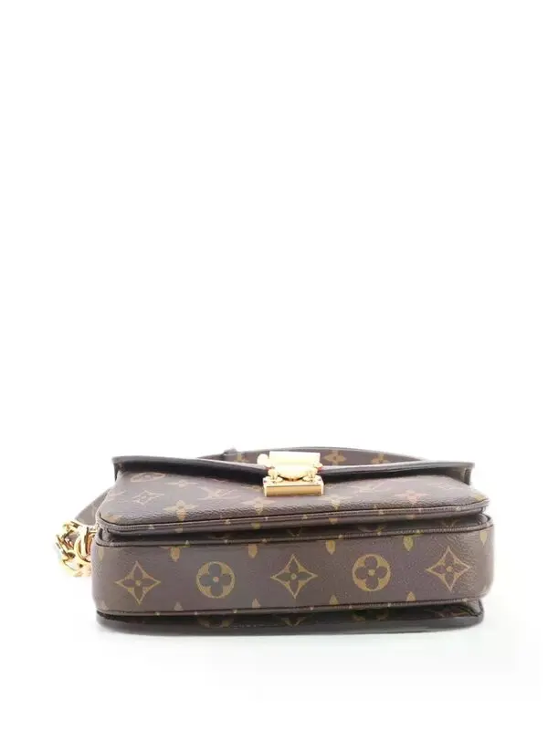 LOUIS VUITTON Monogram Canvas Pochette Metis East West Crossbody Bag