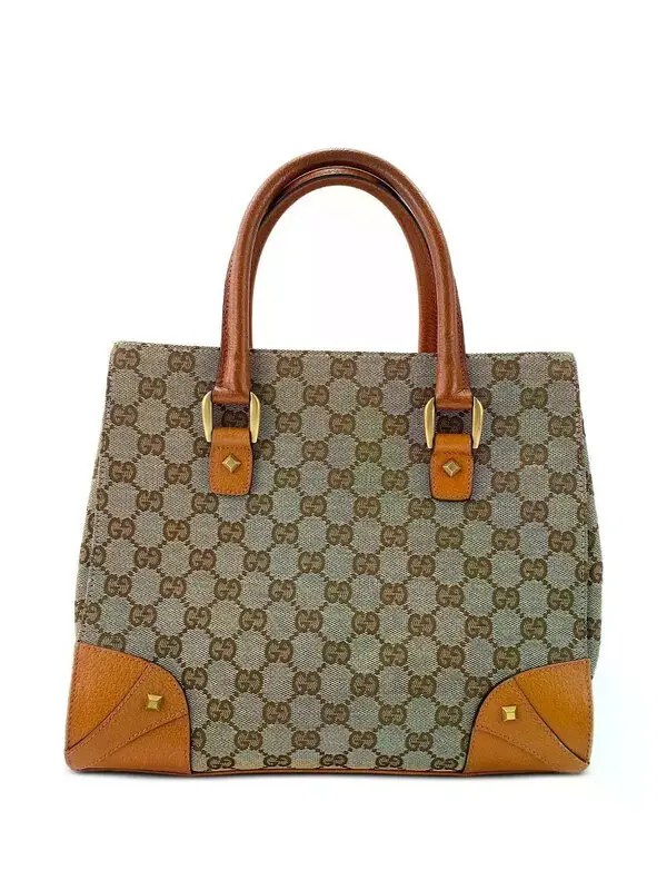 Gucci 2000s Gg Supreme Tote Bag - Neutrals