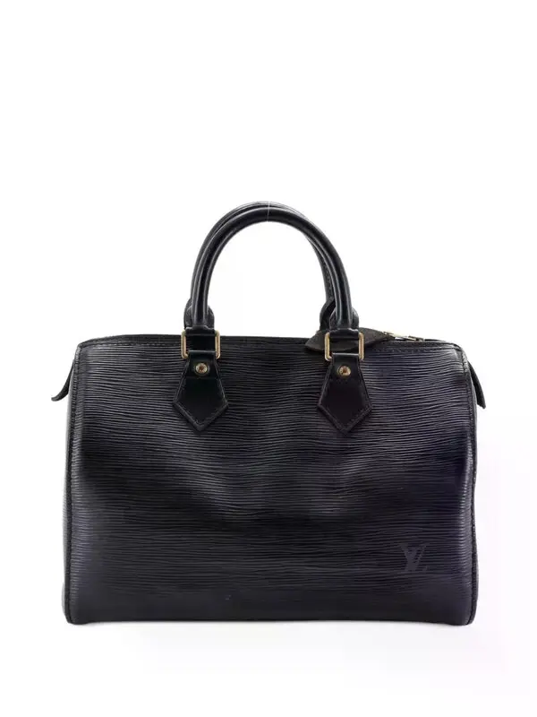 LOUIS VUITTON Speedy Handbag Epi Leather 25 Satchel