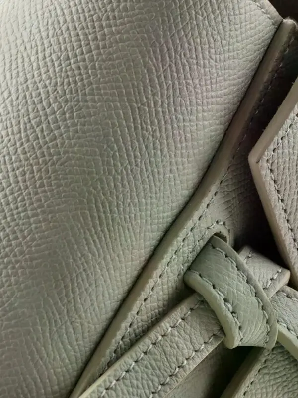 Celine Textured Leather Nano Belt Bag Shoulder Bag - Green