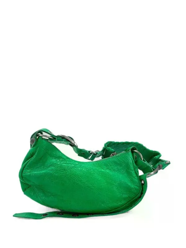 Balenciaga 2021 Le Cagole Xs Shoulder Bag - Green