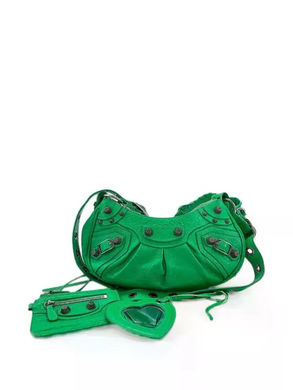 Balenciaga 2021 Le Cagole Xs Shoulder Bag - Green