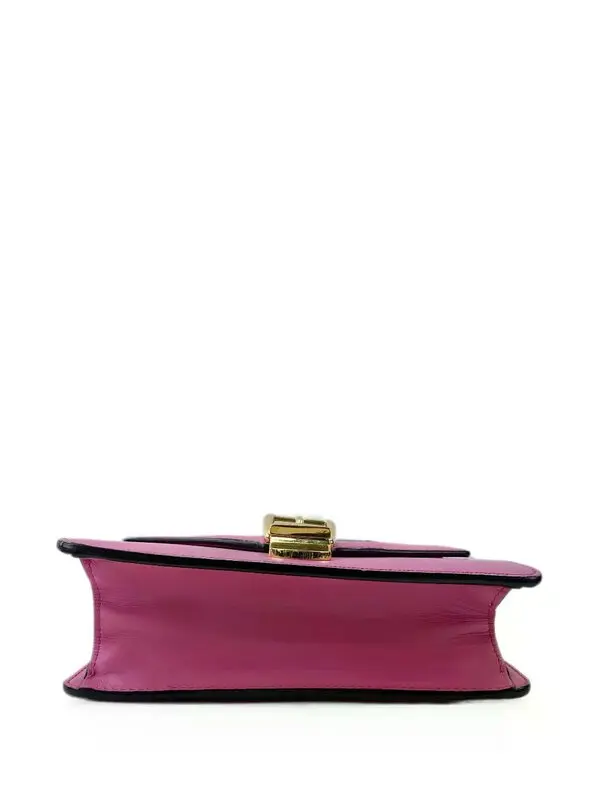 Gucci 2010s Sylvie Web Shoulder Bag - Pink