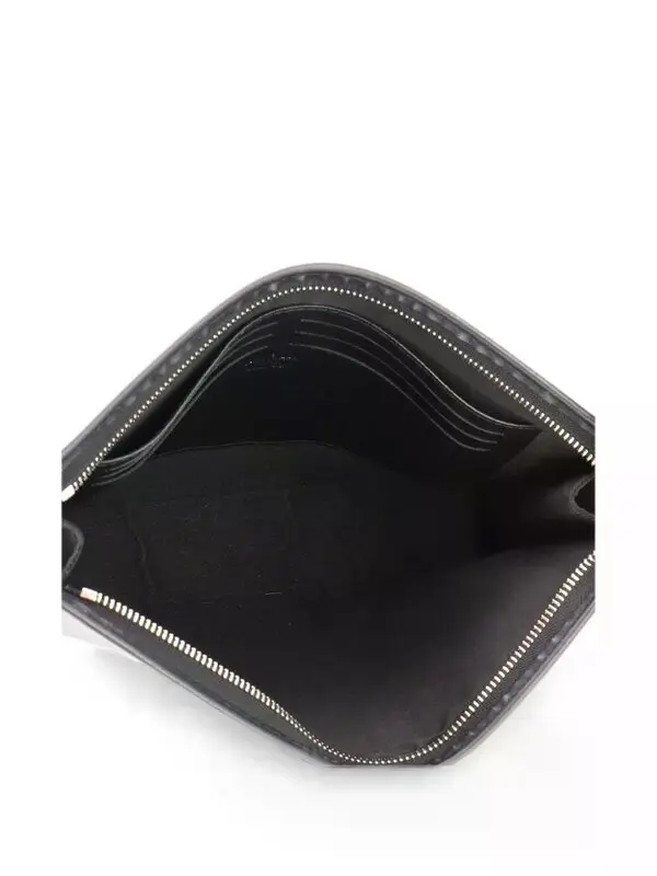 LOUIS VUITTON Pochette Voyage Monogram Eclipse Canvas Mm Clutch Bag