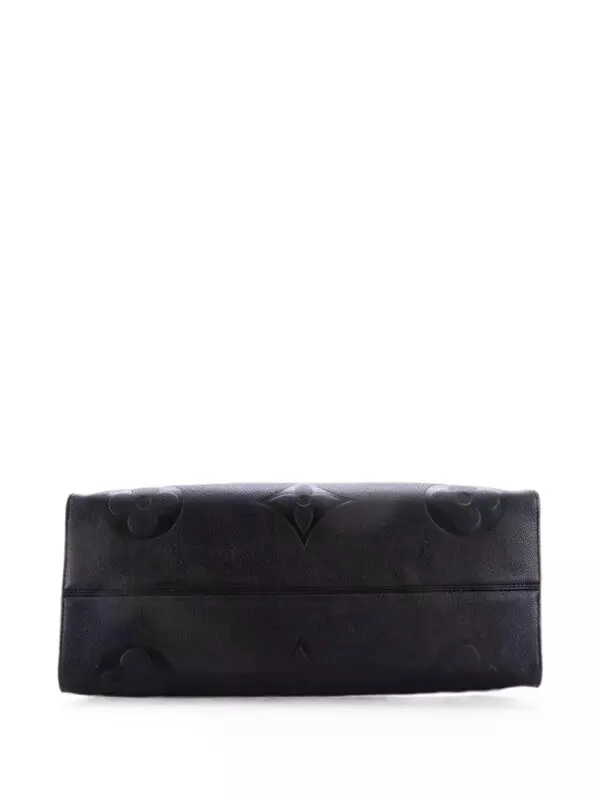 LOUIS VUITTON Monogram Empreinte Giant Gm Tote Bag - Black
