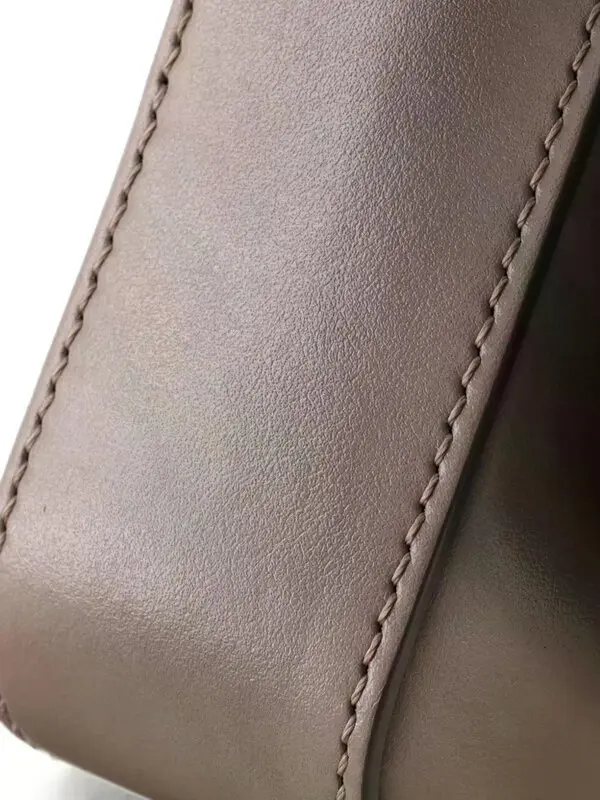 Chloé C Flap Bag Leather Mini Crossbody Bag