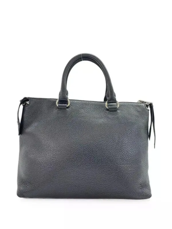 Prada 2010s Logo Plaque Handbag