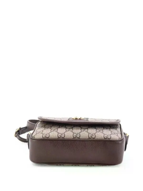 Gucci Ophidia Gg Coated Canvas Mini Shoulder Bag