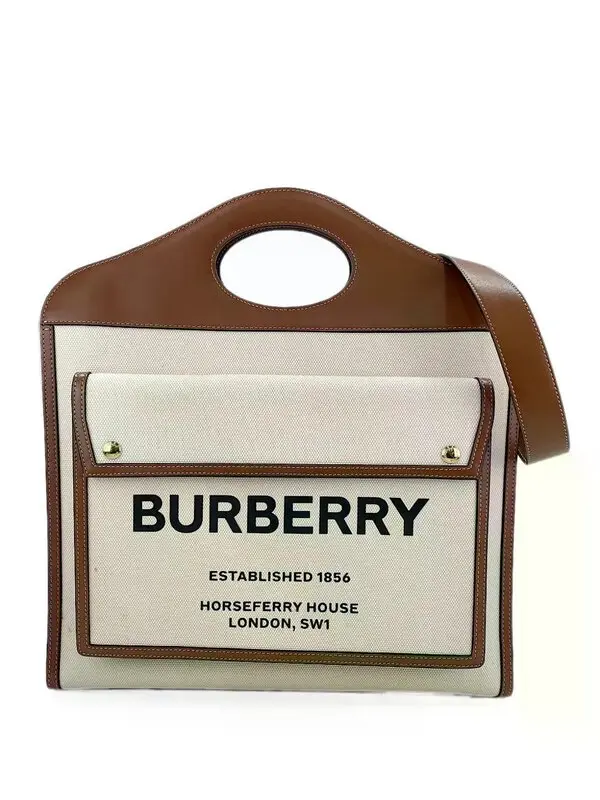 Burberry 2020s Mini Pocket Tote Bag