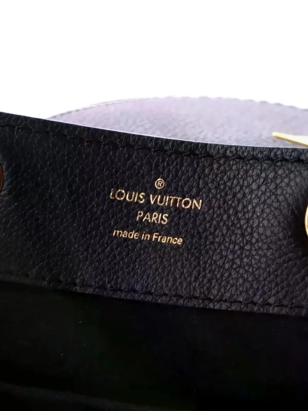 LOUIS VUITTON Lockme Leather Mini Backpack - Black