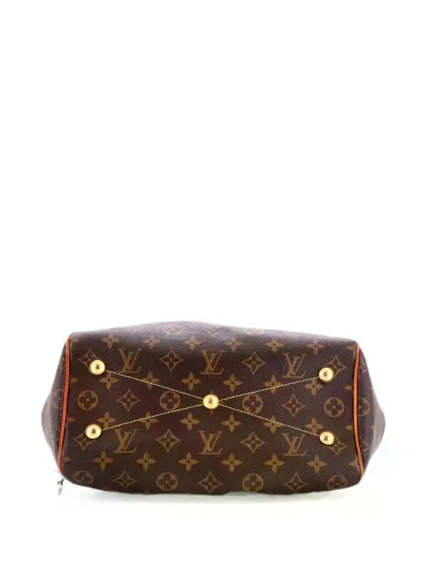 LOUIS VUITTON Tivoli Handbag Monogram Canvas Pm Satchel - Brown