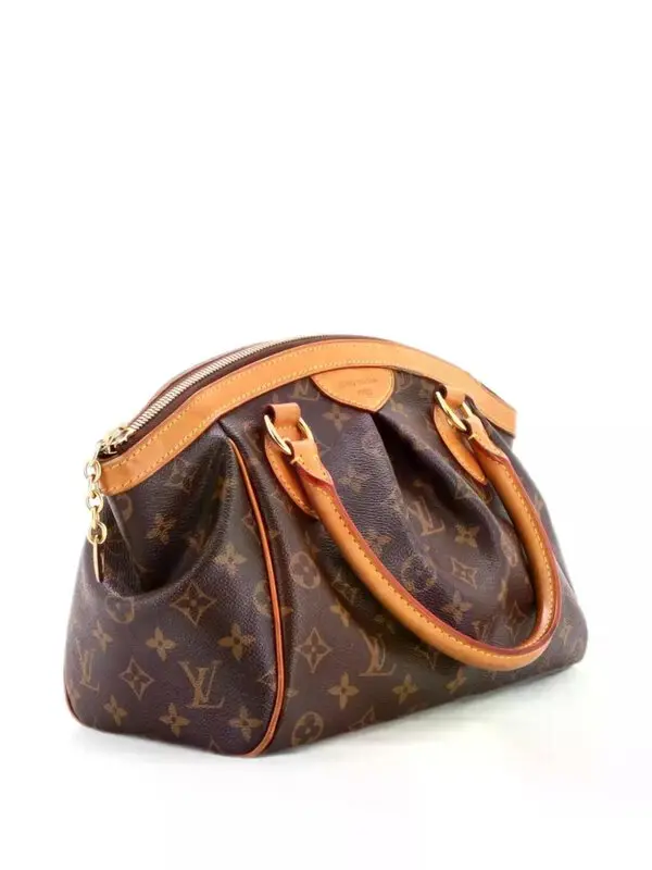 LOUIS VUITTON Tivoli Handbag Monogram Canvas Pm Satchel - Brown