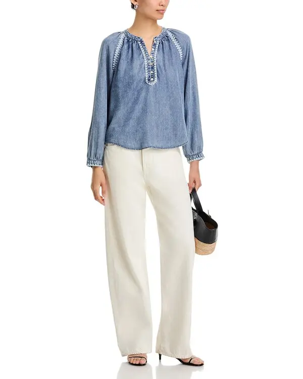 Rails Tali Woven Top