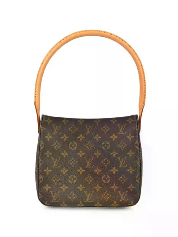 LOUIS VUITTON 2003 Looping Mm Tote Bag - Brown