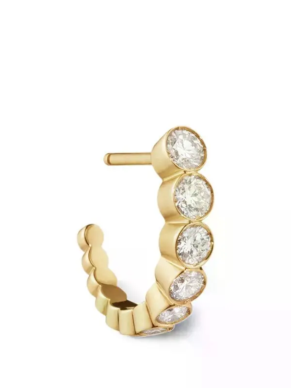 Sophie Bille Brahe Boucle Diamond Earring - Gold