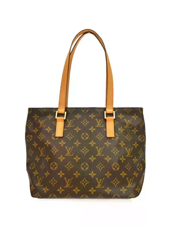 LOUIS VUITTON 2002 Cabas Piano Monogram Shoulder Bag