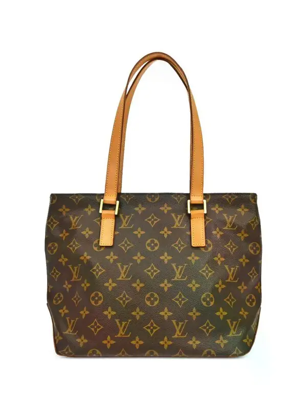 LOUIS VUITTON Monogram Canvas Cabas Piano Shoulder Bag