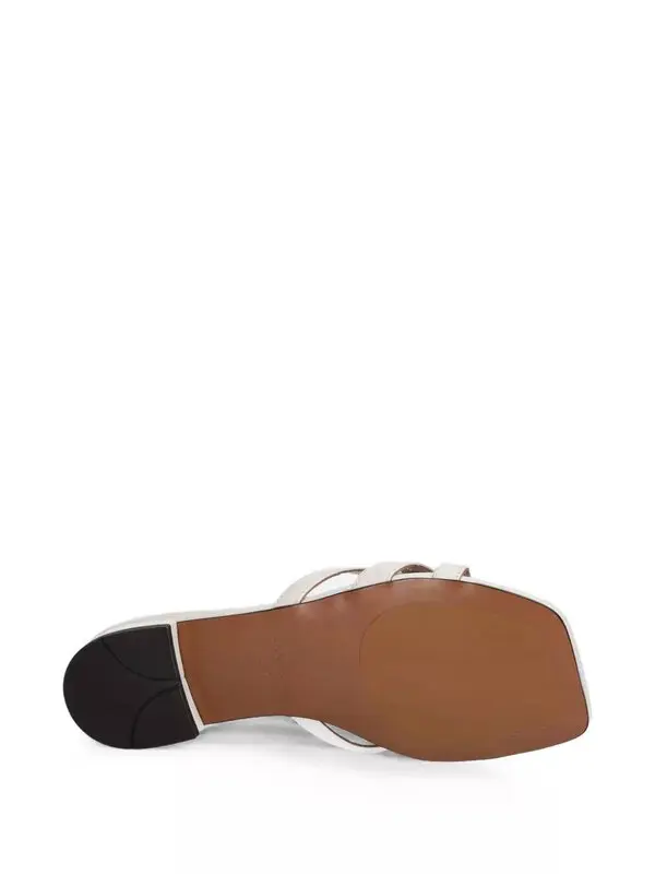 COCCINELLE C-me Logo Appliqué Sandals