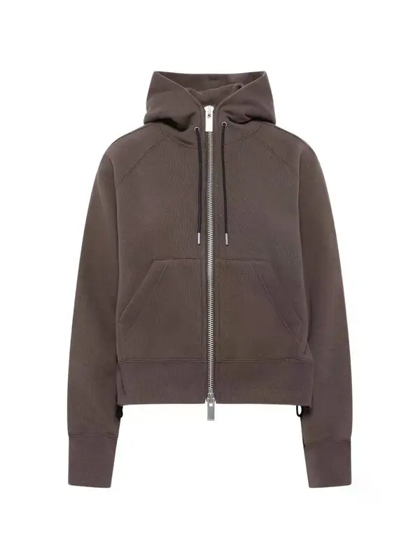 Sacai Zip-up Drawstring Hoodie