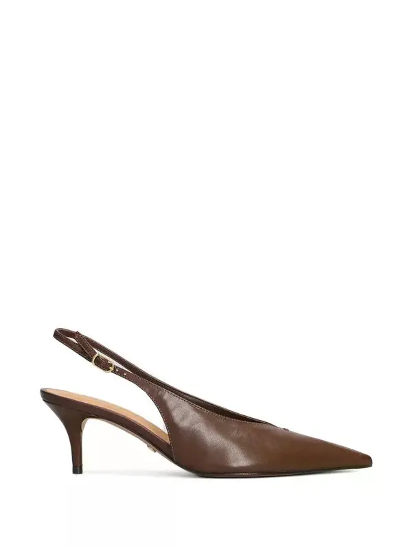 AREZZO Buckle-fastening Pointed-toe Pumps - Brown