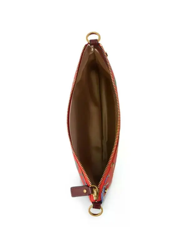 Versace Cabine Printed Duchesse Shoulder Bag