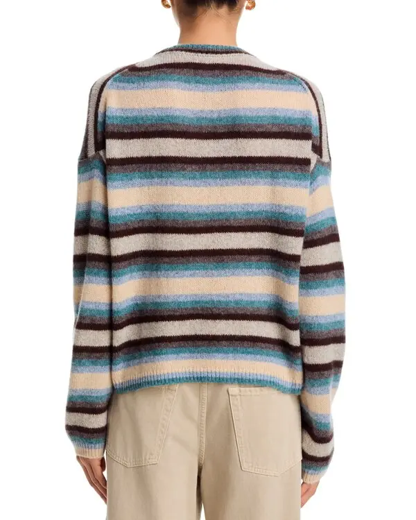 Velvet By Graham & Spencer Mae Striped Long Sleeve Sweater