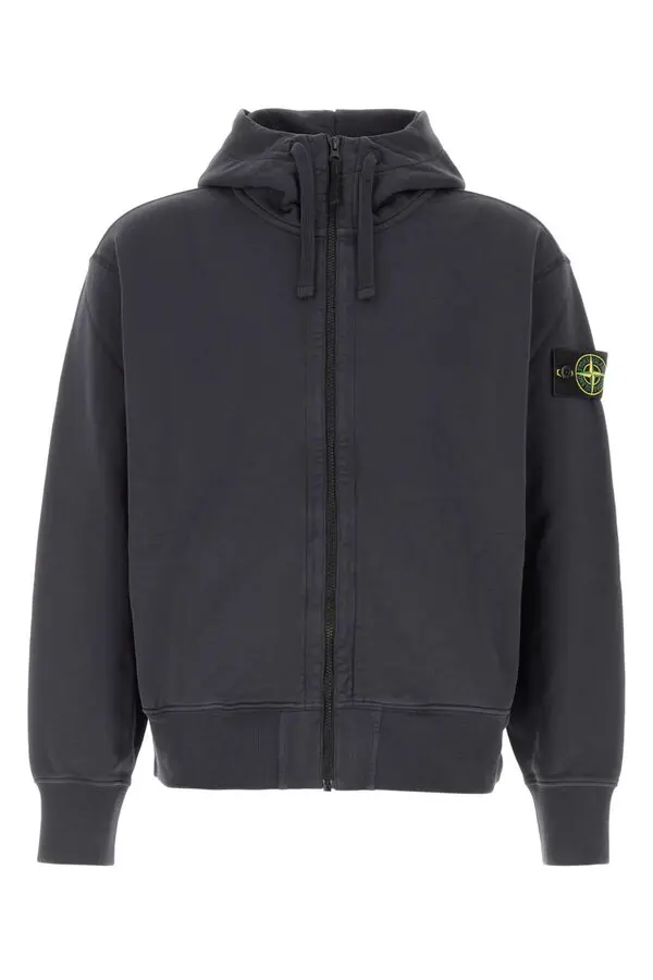 Stone Island Nay Cotton Sweatshirt - Blue