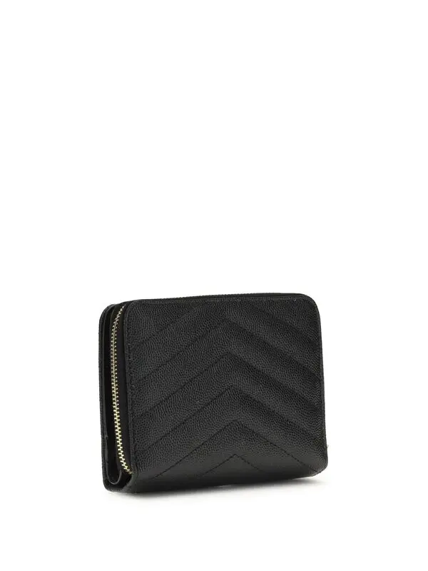 Saint Laurent Cassandre Matelassé Wallet