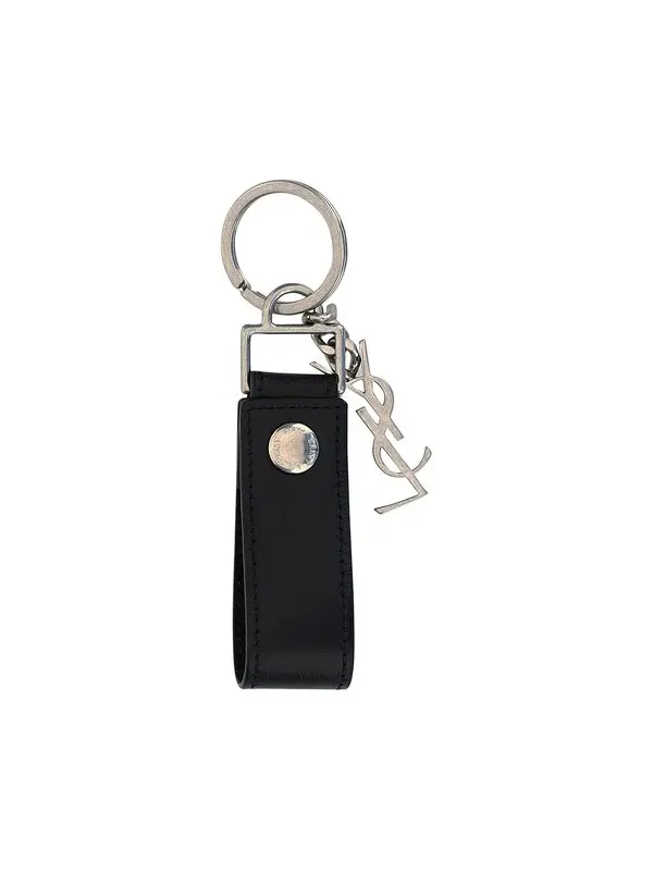 Saint Laurent Leather Keychain