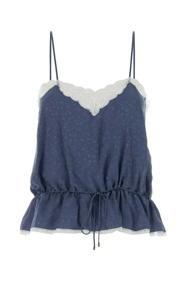 Chloé Air Force Silk Top