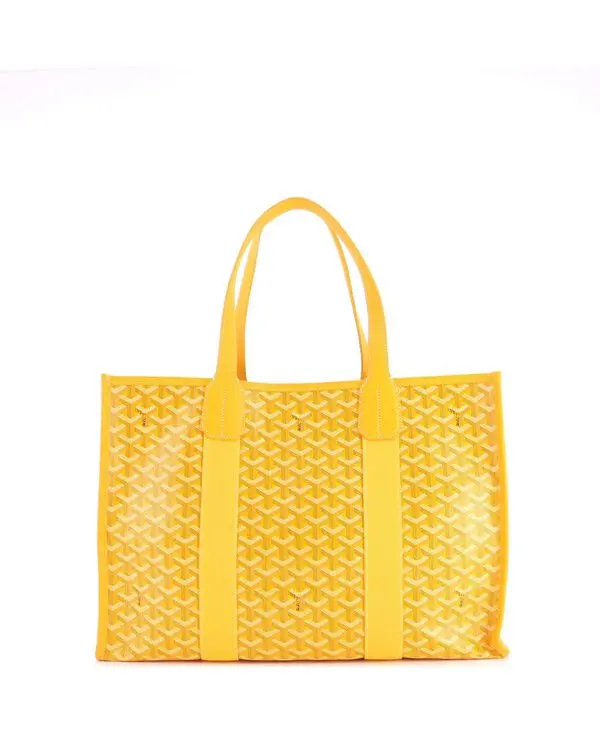 Goyard Mm Villette Tote Printed Coated Canvas - Yellow