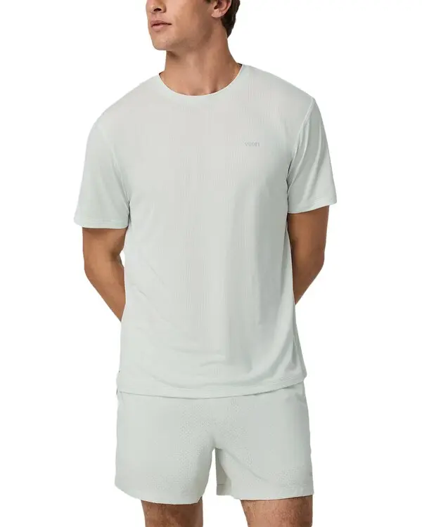 Vuori Strato Breath Short Sleeve Tee In Black - Breeze