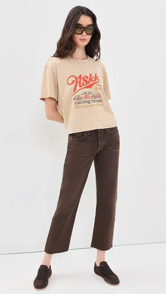 ASKK NY Shrunken Graphic T-shirt - High Life