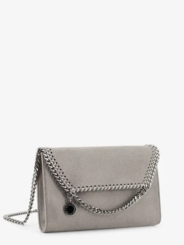Stella McCartney Falabella Wallet Shaggy Deer - Grey