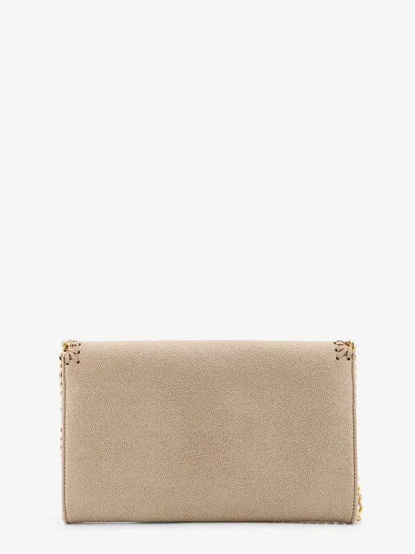 Stella McCartney Falabella Wallet Shaggy Deer - Beige