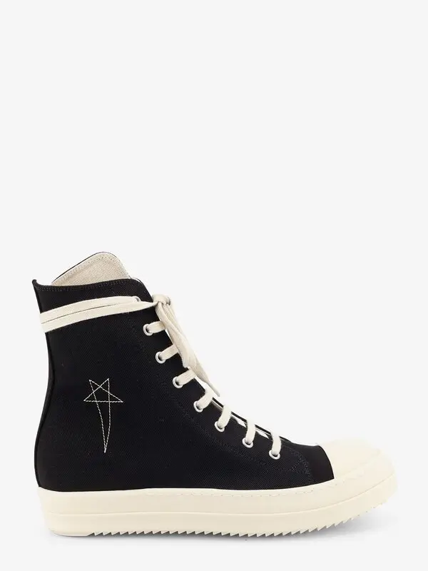 Rick Owens Certified Cotton Hightop Sneaks