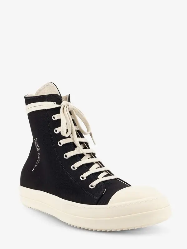 Rick Owens Certified Cotton Hightop Sneaks