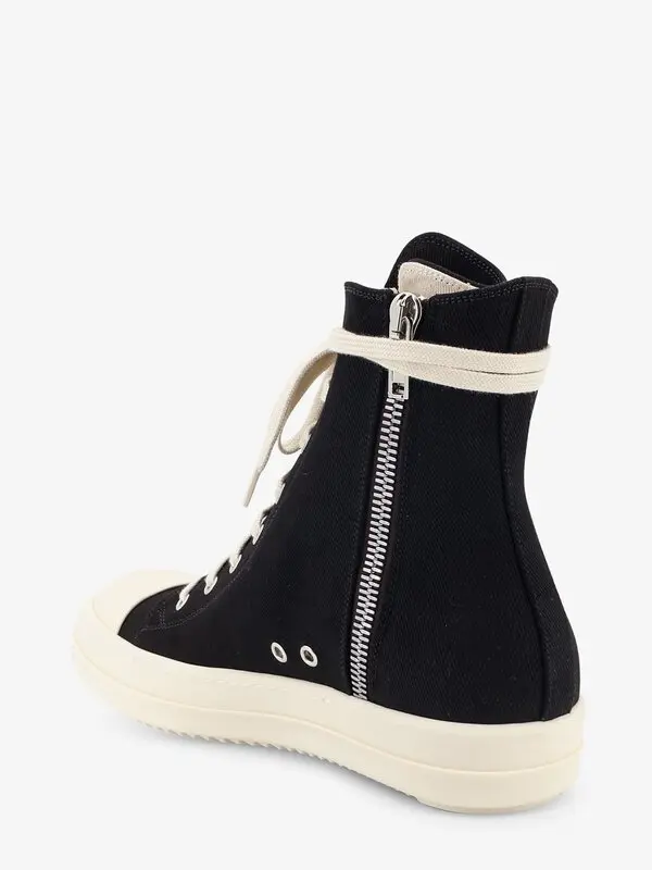 Rick Owens Certified Cotton Hightop Sneaks