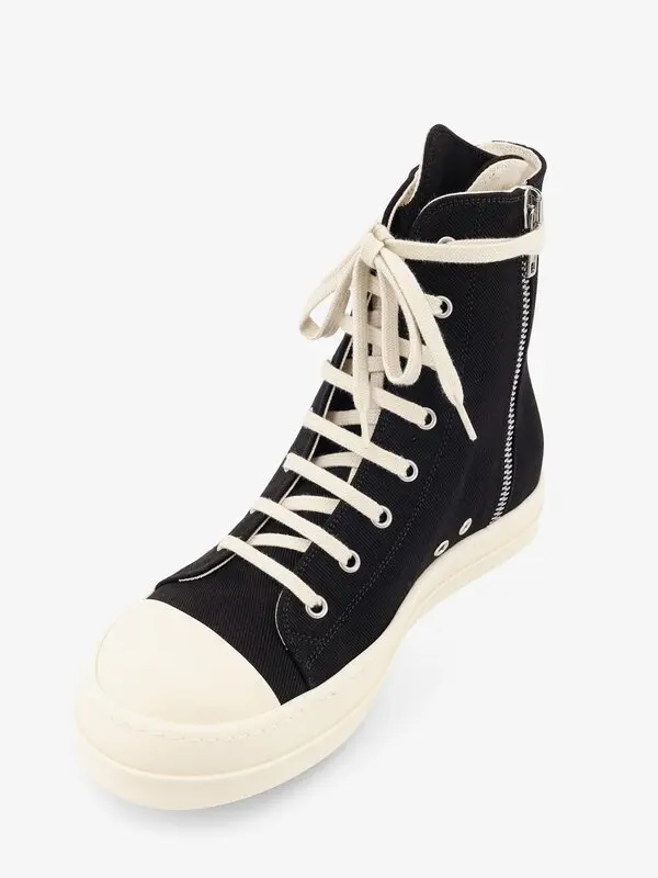 Rick Owens Certified Cotton Hightop Sneaks