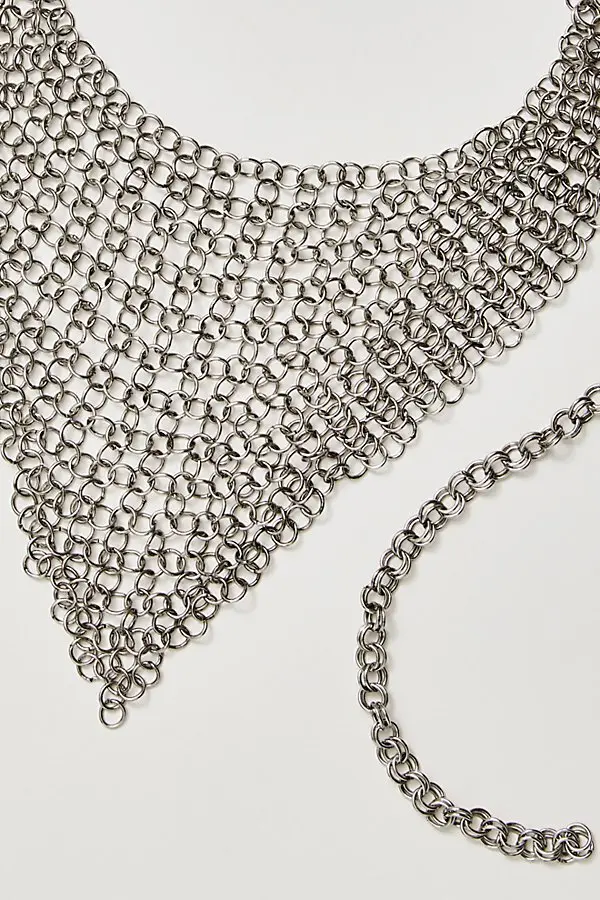 Free People Bex Bandana Chainmail Belt