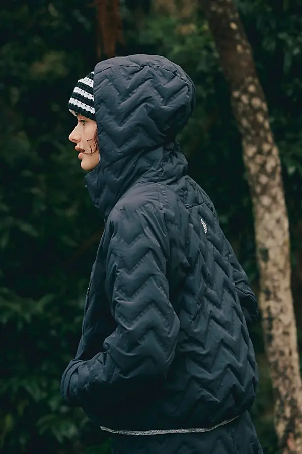 Free People Gettin' Lost Packable Puffer - Black