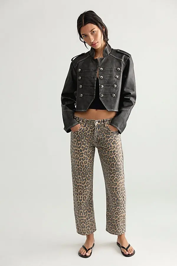 RE/DONE Mid-rise Blondie Crop Jeans