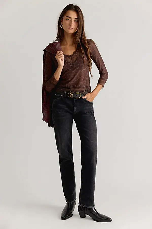 Citizens Of Humanity Savannah Cigarette Jeans - Stormy